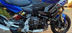 Blue BMW F 900XR 2024 in Alytus, with an engine capacity of 0.90 L and mileage of 6 thousand km for 9400 €, photo 11 on AUTOMOTO.COM.LV