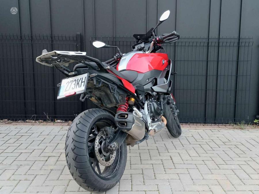 Red BMW F 900XR 2021 in Kaunas, with an engine capacity of 0.90 L and mileage of 30 thousand km for 8500 €, photo 10 on AUTOMOTO.COM.LV