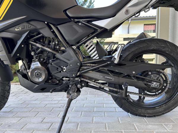 Melns BMW G 310GS 2021 Panevēža, ar dzinēja tilpumu 0.31 L un nobraukumu 20 tūkst. km par 4999 €, foto 8 vietnē AUTOMOTO.COM.LV