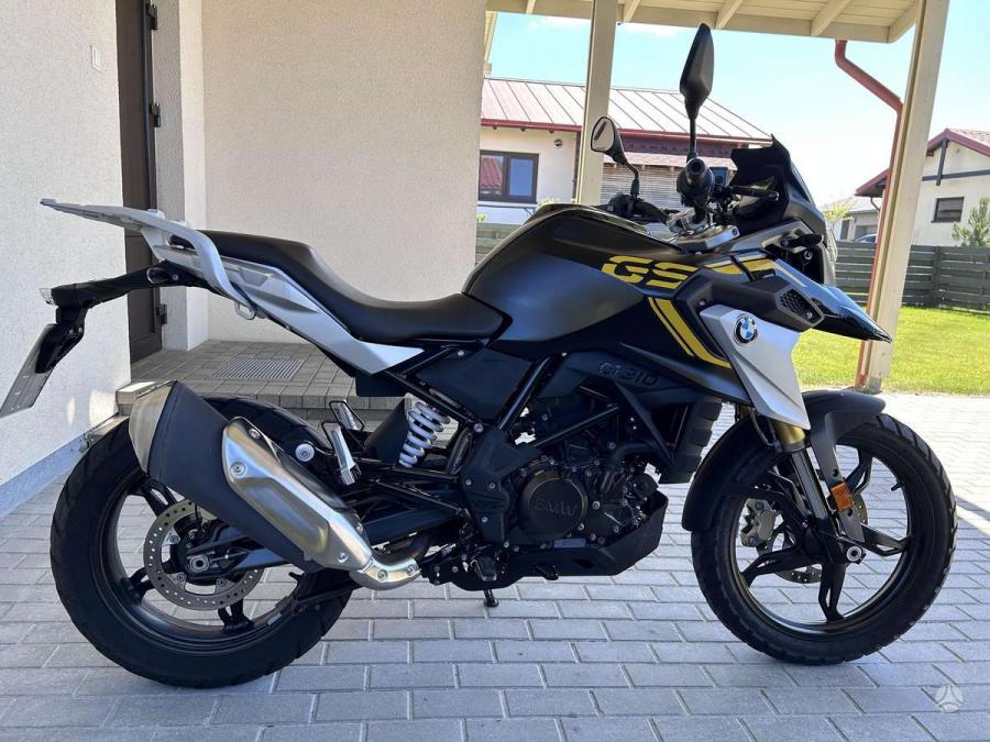 Melns BMW G 310GS 2021 Panevēža, ar dzinēja tilpumu 0.31 L un nobraukumu 20 tūkst. km par 4999 €, foto 6 vietnē AUTOMOTO.COM.LV