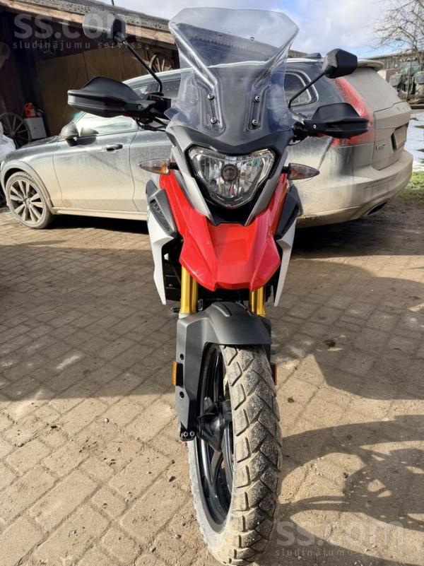 BMW G 310GS 2018 in Cesis, with an engine capacity of 0.31 L and mileage of 0 thousand km for 3000 €, photo 7 on AUTOMOTO.COM.LV