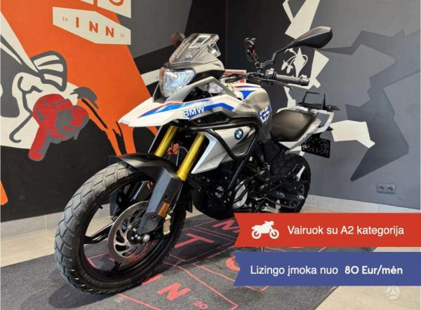 Balts BMW G 310GS 2017 Viļņa, ar dzinēja tilpumu 0.31 L un nobraukumu 7 tūkst. km par 3999 €, foto 1 vietnē AUTOMOTO.COM.LV