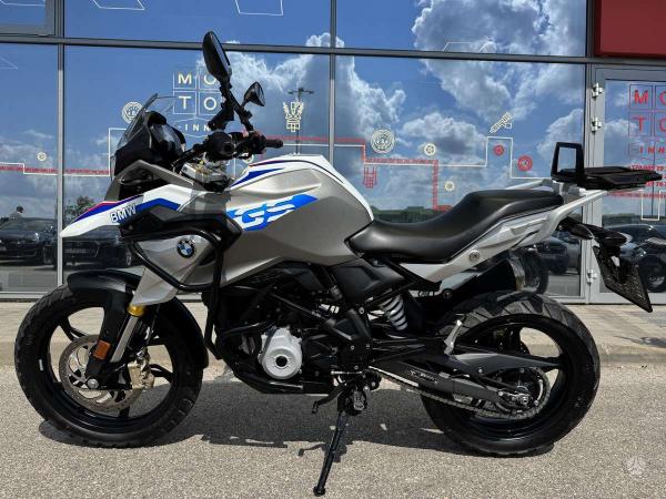 Balts BMW G 310GS 2017 Viļņa, ar dzinēja tilpumu 0.31 L un nobraukumu 7 tūkst. km par 3999 €, foto 6 vietnē AUTOMOTO.COM.LV