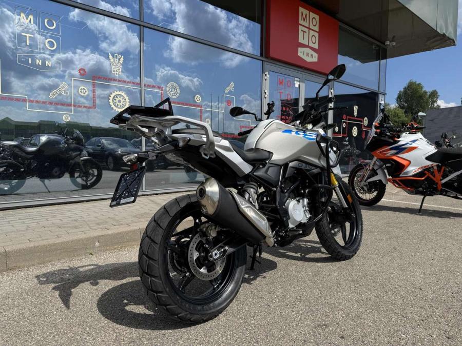 Balts BMW G 310GS 2017 Viļņa, ar dzinēja tilpumu 0.31 L un nobraukumu 7 tūkst. km par 3999 €, foto 8 vietnē AUTOMOTO.COM.LV