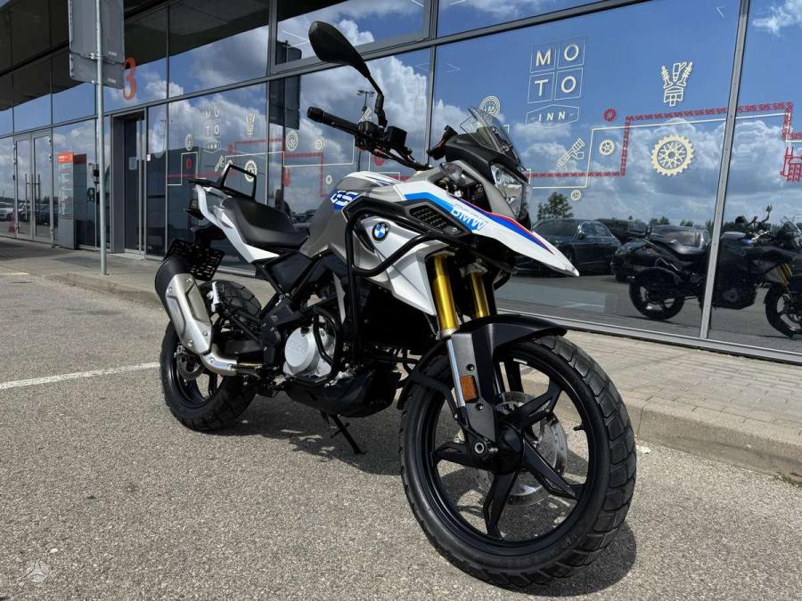 Balts BMW G 310GS 2017 Viļņa, ar dzinēja tilpumu 0.31 L un nobraukumu 7 tūkst. km par 3999 €, foto 10 vietnē AUTOMOTO.COM.LV
