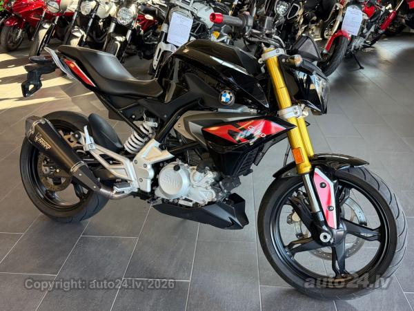 Black BMW G 310R 2020 in Tallinn, with an engine capacity of 0.31 L and mileage of 34 thousand km for 2990 €, photo 1 on AUTOMOTO.COM.LV