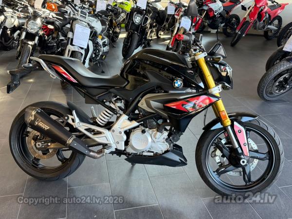 Black BMW G 310R 2020 in Tallinn, with an engine capacity of 0.31 L and mileage of 34 thousand km for 2990 €, photo 3 on AUTOMOTO.COM.LV