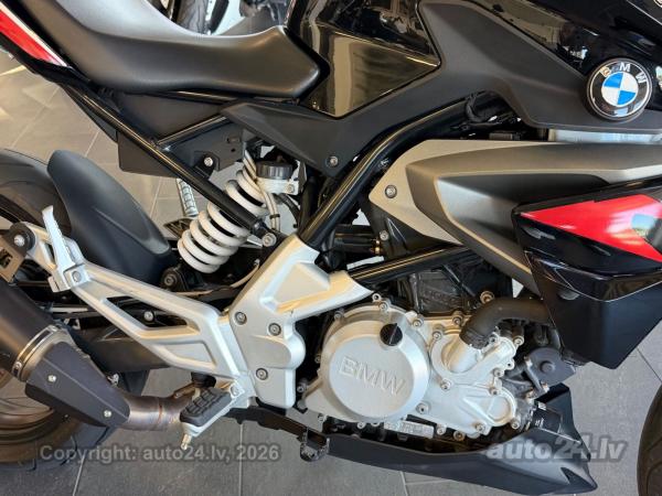 Black BMW G 310R 2020 in Tallinn, with an engine capacity of 0.31 L and mileage of 34 thousand km for 2990 €, photo 7 on AUTOMOTO.COM.LV