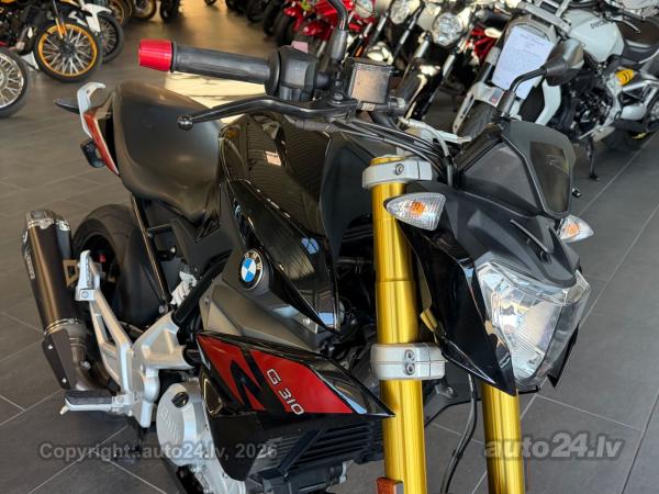 Black BMW G 310R 2020 in Tallinn, with an engine capacity of 0.31 L and mileage of 34 thousand km for 2990 €, photo 10 on AUTOMOTO.COM.LV
