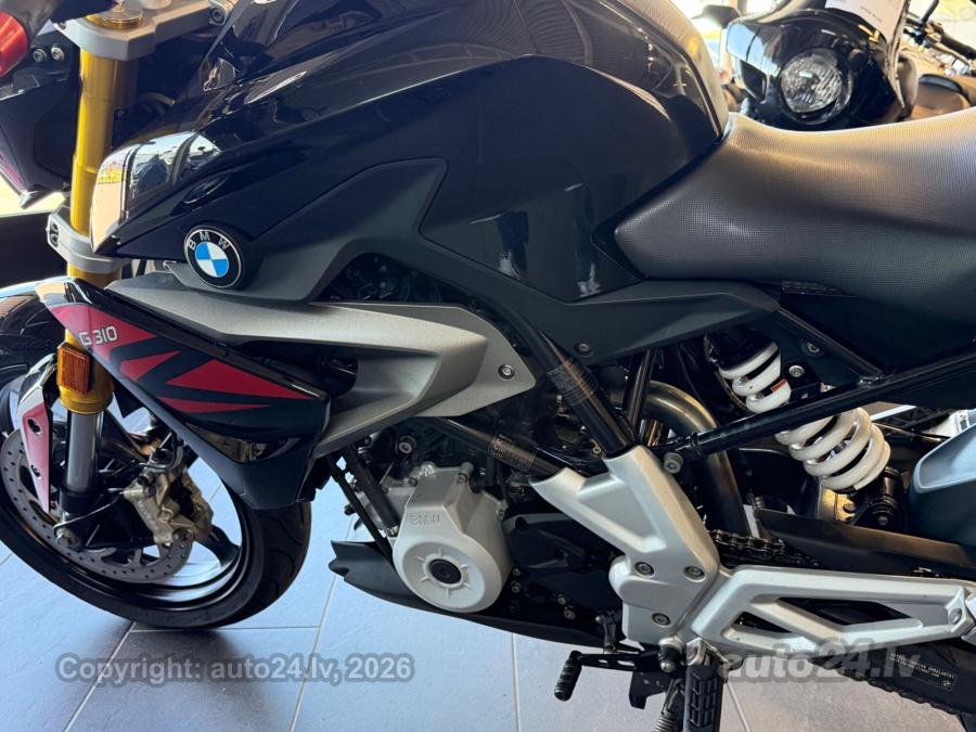Melns BMW G 310R 2020 Tallina, ar dzinēja tilpumu 0.31 L un nobraukumu 34 tūkst. km par 2990 €, foto 14 vietnē AUTOMOTO.COM.LV