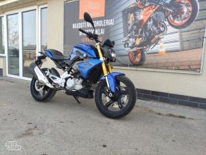 Zils BMW G 310R 2017 Panevēža, ar dzinēja tilpumu 0.31 L un nobraukumu 0 tūkst. km par 2650 €, foto 6 vietnē AUTOMOTO.COM.LV