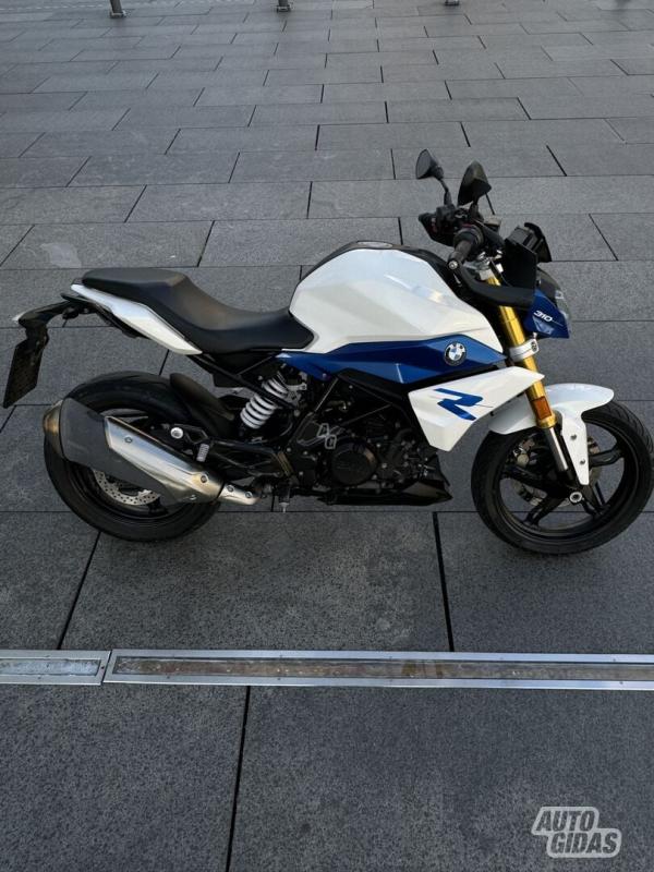Blue BMW G 310R 2021 in Vilnius, with an engine capacity of 0.31 L and mileage of 13 thousand km for 3100 €, photo 2 on AUTOMOTO.COM.LV
