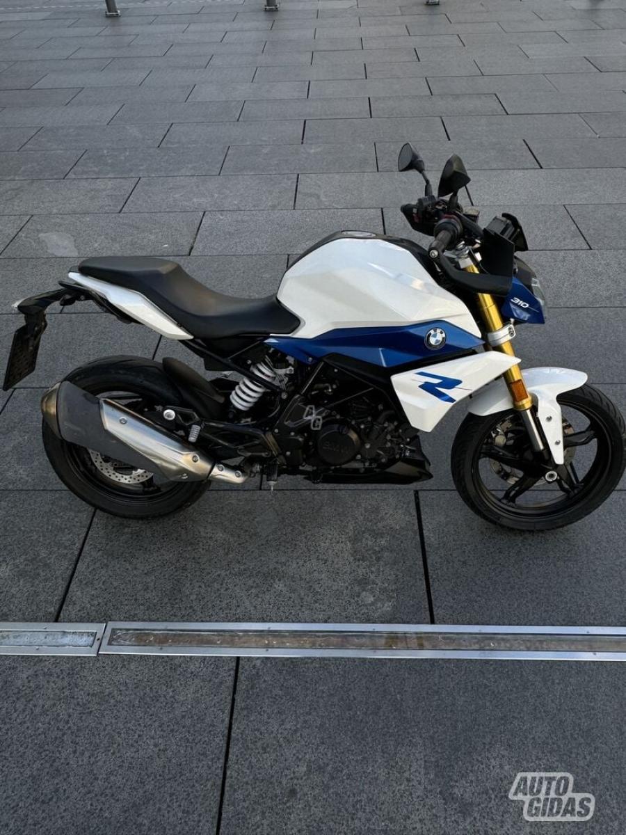 Zils BMW G 310R 2021 Viļņa, ar dzinēja tilpumu 0.31 L un nobraukumu 13 tūkst. km par 3100 €, foto 2 vietnē AUTOMOTO.COM.LV