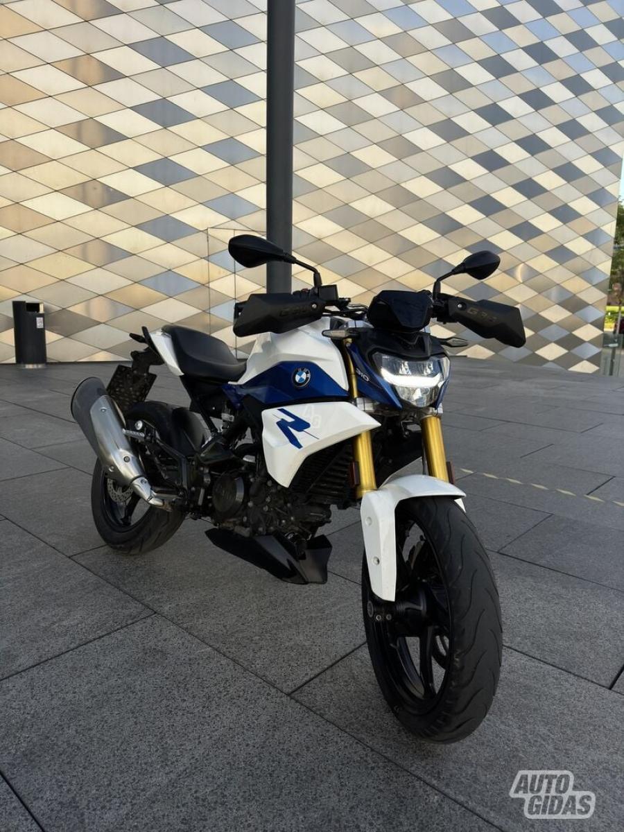 Zils BMW G 310R 2021 Viļņa, ar dzinēja tilpumu 0.31 L un nobraukumu 13 tūkst. km par 3100 €, foto 3 vietnē AUTOMOTO.COM.LV