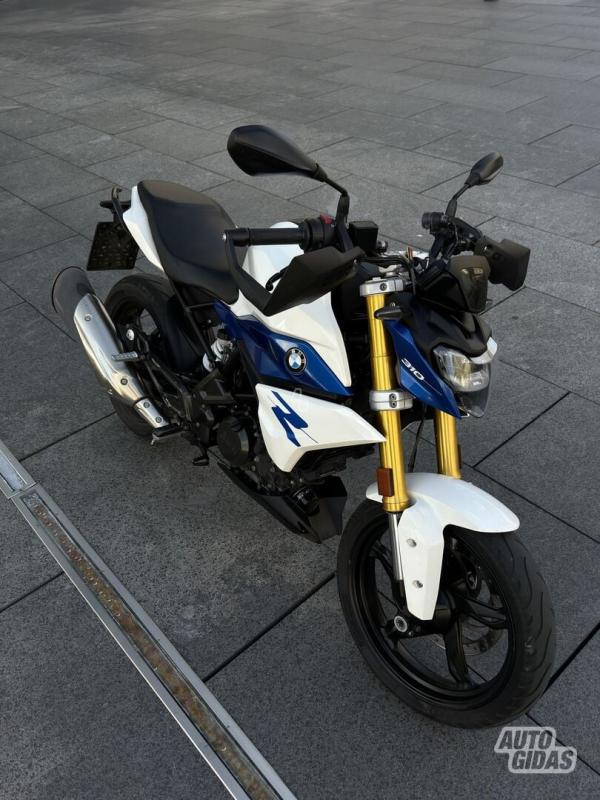 Blue BMW G 310R 2021 in Vilnius, with an engine capacity of 0.31 L and mileage of 13 thousand km for 3100 €, photo 5 on AUTOMOTO.COM.LV
