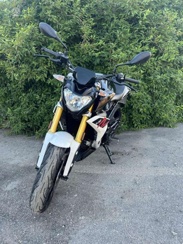 BMW G 310R 2019 in Kaunas, with an engine capacity of 0.31 L and mileage of 18 thousand km for 2100 €, photo 1 on AUTOMOTO.COM.LV