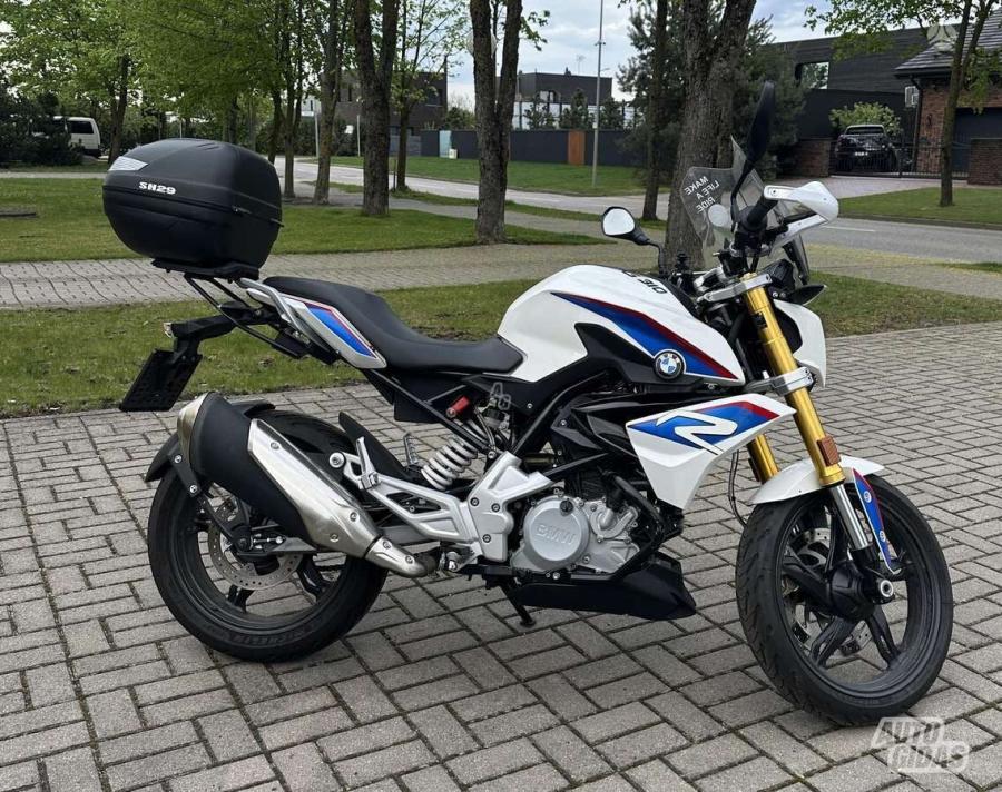 Balts BMW G 310R 2017 Kauņa, ar dzinēja tilpumu 0.31 L un nobraukumu 27 tūkst. km par 3650 €, foto 4 vietnē AUTOMOTO.COM.LV