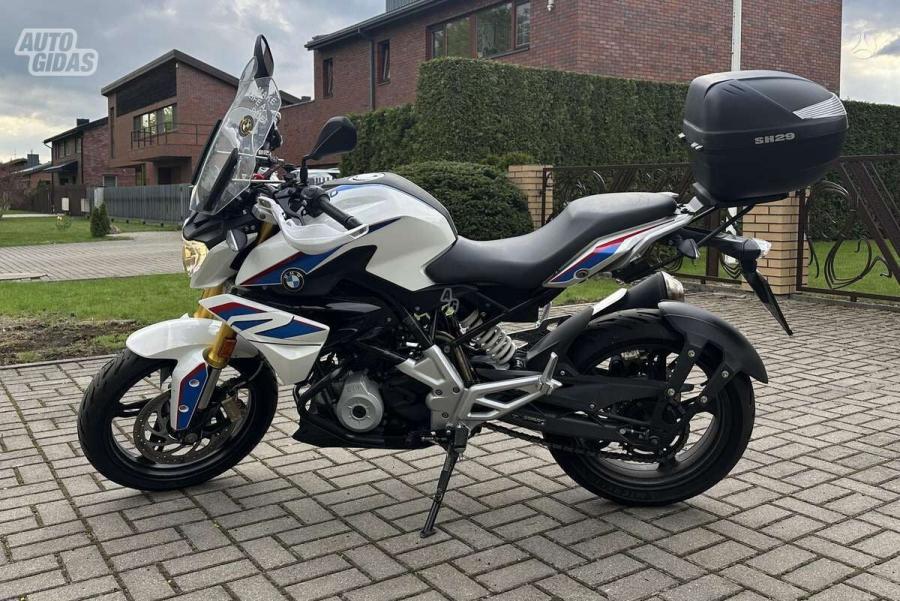 Balts BMW G 310R 2017 Kauņa, ar dzinēja tilpumu 0.31 L un nobraukumu 27 tūkst. km par 3650 €, foto 6 vietnē AUTOMOTO.COM.LV