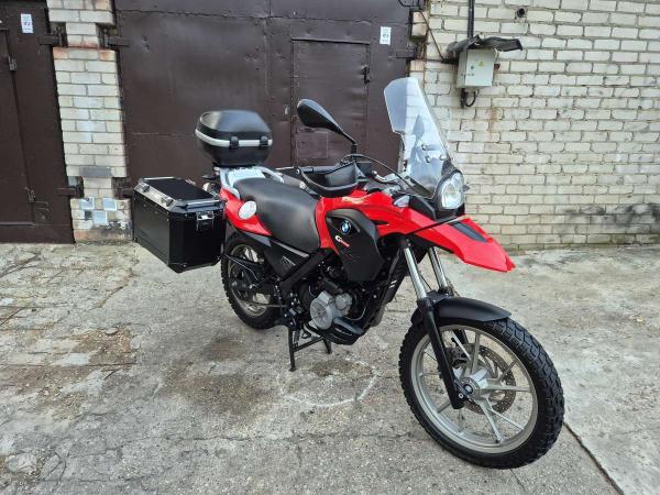 Red BMW G 650GS 2011 in Alytus, with an engine capacity of 0.65 L and mileage of 23 thousand km for 3650 €, photo 3 on AUTOMOTO.COM.LV