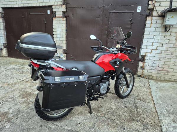 Red BMW G 650GS 2011 in Alytus, with an engine capacity of 0.65 L and mileage of 23 thousand km for 3650 €, photo 4 on AUTOMOTO.COM.LV