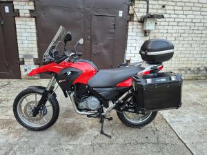 Red BMW G 650GS 2011 in Alytus, with an engine capacity of 0.65 L and mileage of 23 thousand km for 3650 €, photo 7 on AUTOMOTO.COM.LV