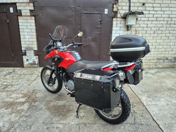 Red BMW G 650GS 2011 in Alytus, with an engine capacity of 0.65 L and mileage of 23 thousand km for 3650 €, photo 7 on AUTOMOTO.COM.LV