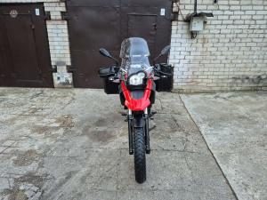 Red BMW G 650GS 2011 in Alytus, with an engine capacity of 0.65 L and mileage of 23 thousand km for 3650 €, photo 11 on AUTOMOTO.COM.LV