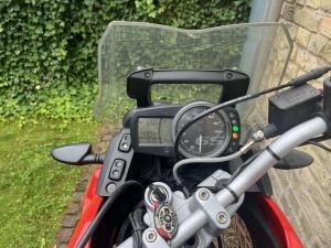 Red BMW G 650GS 2013 in Vilnius, with an engine capacity of 0.65 L and mileage of 43 thousand km for 3500 €, photo 7 on AUTOMOTO.COM.LV