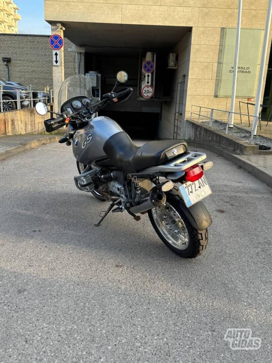 Pelēks BMW GS 2004 Viļņa, ar dzinēja tilpumu 1.15 L un nobraukumu 90 tūkst. km par 2950 €, foto 5 vietnē AUTOMOTO.COM.LV