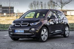 Black BMW I3 2015 in Riga, with an engine capacity of 0.00 L and mileage of 0 thousand km for 10200 €, photo 2 on AUTOMOTO.COM.LV