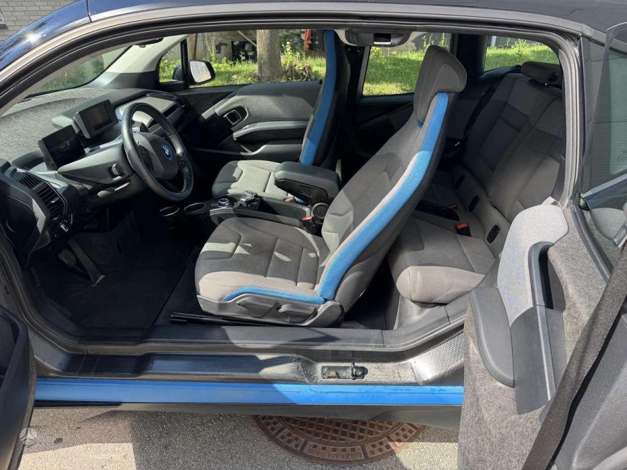 Melns BMW I3 2016 Klaipėda, ar dzinēja tilpumu 0.00 L un nobraukumu 83 tūkst. km par 9999 €, foto 13 vietnē AUTOMOTO.COM.LV