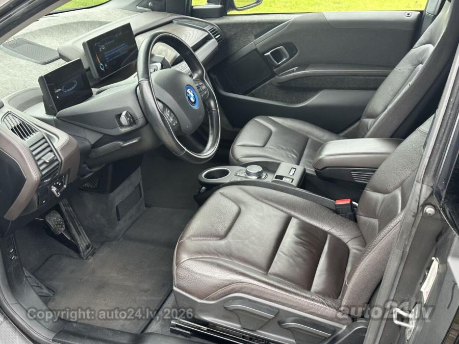 Melns BMW I3 2017 Rīga, ar dzinēja tilpumu 0.00 L un nobraukumu 115 tūkst. km par 14490 €, foto 8 vietnē AUTOMOTO.COM.LV