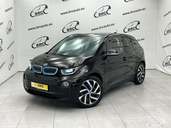Melns BMW I3 2017 Viļņa, ar dzinēja tilpumu 0.00 L un nobraukumu 152 tūkst. km par 9400 €, foto  vietnē AUTOMOTO.COM.LV