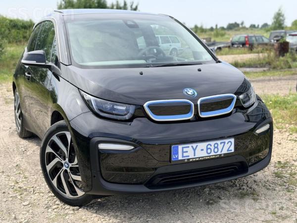 Black BMW I3 2018 in Riga, with an engine capacity of 0.00 L and mileage of 98 thousand km for 13995 €, photo 1 on AUTOMOTO.COM.LV