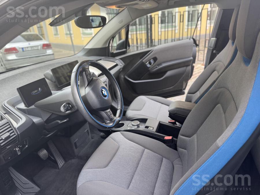 Melns BMW I3 2019 Rīga, ar dzinēja tilpumu 0.00 L un nobraukumu 144 tūkst. km par 10500 €, foto 3 vietnē AUTOMOTO.COM.LV