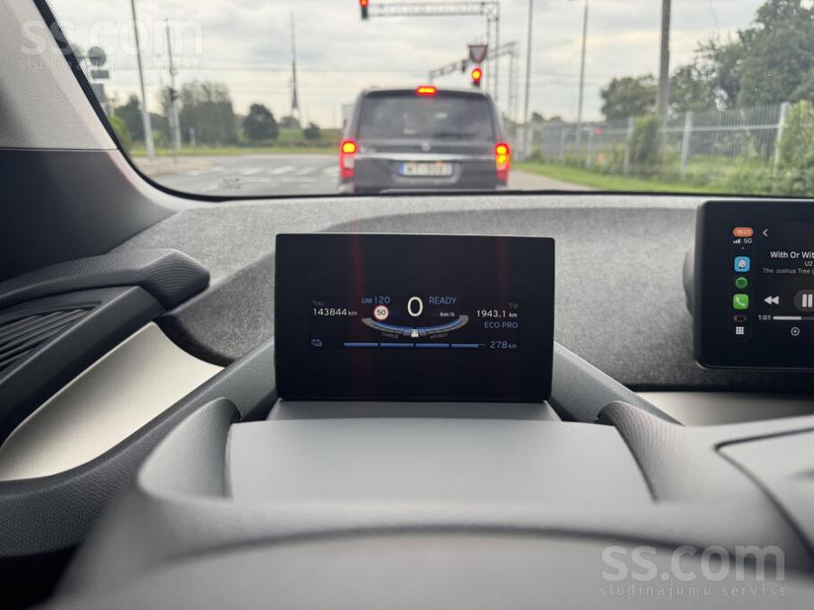 Melns BMW I3 2019 Rīga, ar dzinēja tilpumu 0.00 L un nobraukumu 144 tūkst. km par 10500 €, foto 7 vietnē AUTOMOTO.COM.LV