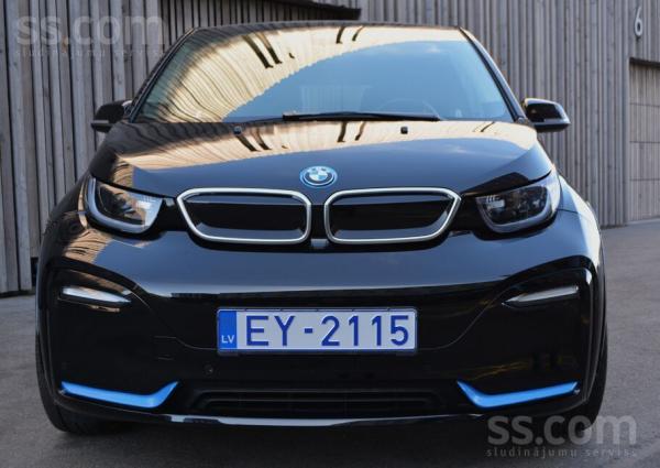 Melns BMW I3 2022 Rīga, ar dzinēja tilpumu 0.00 L un nobraukumu 21 tūkst. km par 19999 €, foto 5 vietnē AUTOMOTO.COM.LV