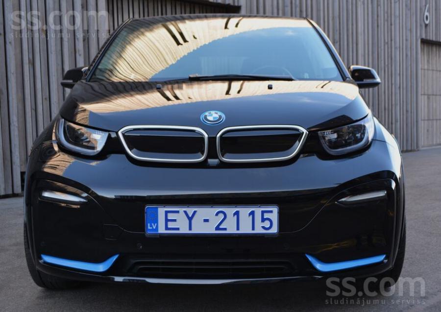 Melns BMW I3 2022 Rīga, ar dzinēja tilpumu 0.00 L un nobraukumu 21 tūkst. km par 19999 €, foto 5 vietnē AUTOMOTO.COM.LV