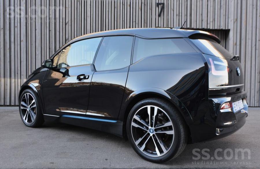 Melns BMW I3 2022 Rīga, ar dzinēja tilpumu 0.00 L un nobraukumu 21 tūkst. km par 19999 €, foto 9 vietnē AUTOMOTO.COM.LV