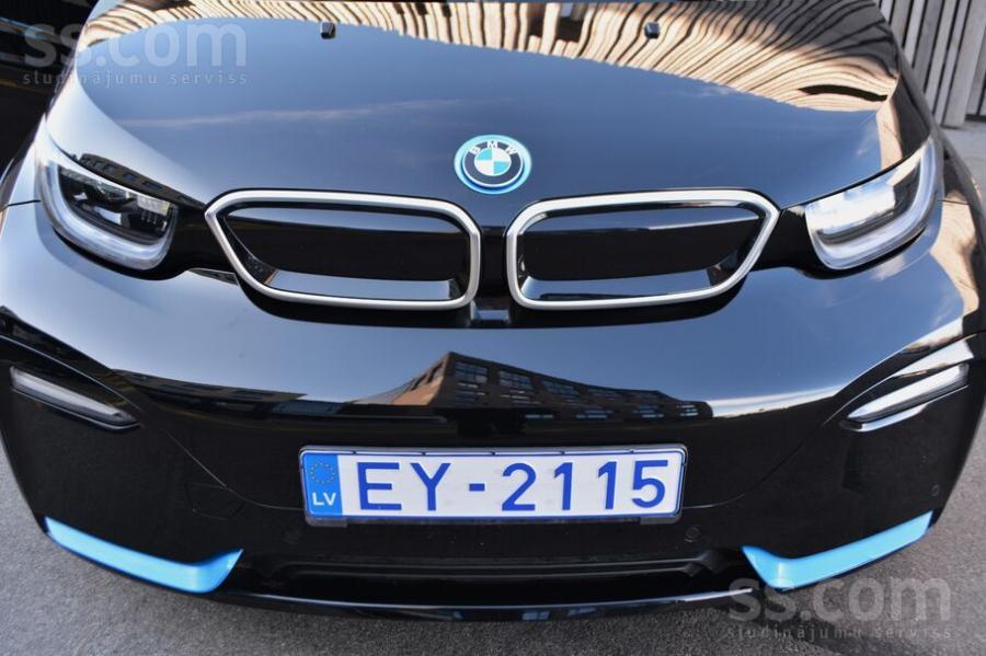 Melns BMW I3 2022 Rīga, ar dzinēja tilpumu 0.00 L un nobraukumu 21 tūkst. km par 19999 €, foto 30 vietnē AUTOMOTO.COM.LV