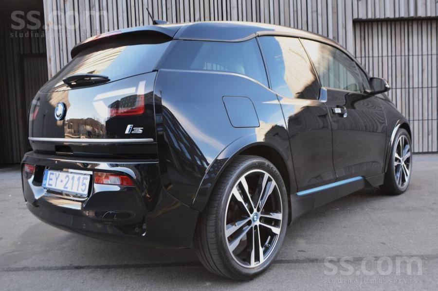 Melns BMW I3 2022 Rīga, ar dzinēja tilpumu 0.00 L un nobraukumu 21 tūkst. km par 19999 €, foto 31 vietnē AUTOMOTO.COM.LV