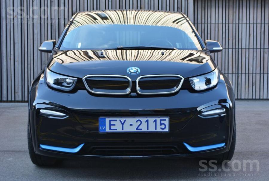 Melns BMW I3 2022 Rīga, ar dzinēja tilpumu 0.00 L un nobraukumu 21 tūkst. km par 19999 €, foto 33 vietnē AUTOMOTO.COM.LV