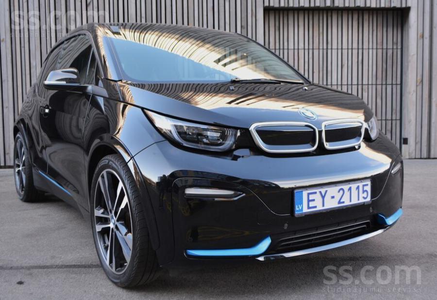 Melns BMW I3 2022 Rīga, ar dzinēja tilpumu 0.00 L un nobraukumu 21 tūkst. km par 19999 €, foto 34 vietnē AUTOMOTO.COM.LV