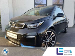 Black BMW I3 2022 in Kaunas, with an engine capacity of 0.00 L and mileage of 20 thousand km for 24599 €, photo  on AUTOMOTO.COM.LV