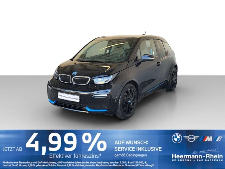 Black BMW I3 2022 in Kaunas, with an engine capacity of 0.00 L and mileage of 40 thousand km for 25571 €, photo 2 on AUTOMOTO.COM.LV
