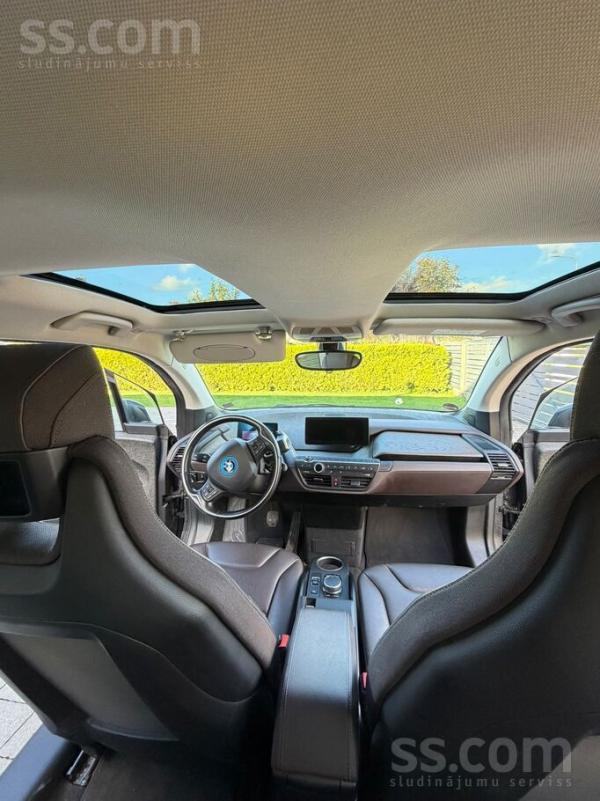 Black BMW I3 2019 in Riga, with an engine capacity of 0.00 L and mileage of 80 thousand km for 16500 €, photo 9 on AUTOMOTO.COM.LV