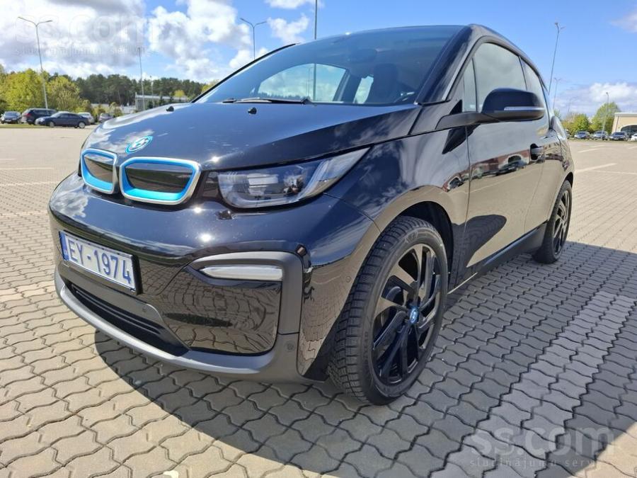 Melns BMW I3 2021 Rīga, ar dzinēja tilpumu 0.00 L un nobraukumu 22 tūkst. km par 19500 €, foto 1 vietnē AUTOMOTO.COM.LV