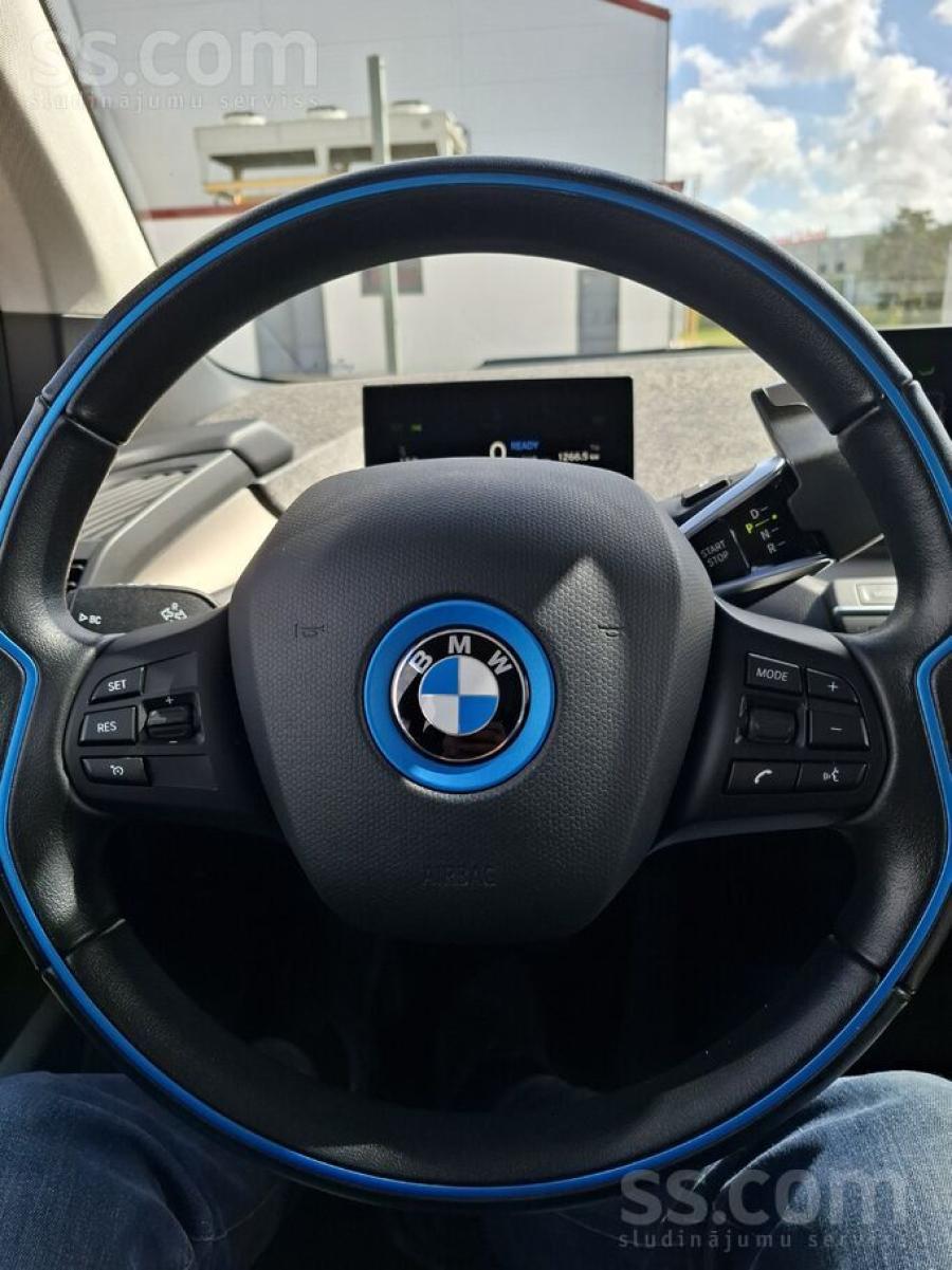 Melns BMW I3 2021 Rīga, ar dzinēja tilpumu 0.00 L un nobraukumu 22 tūkst. km par 19500 €, foto 11 vietnē AUTOMOTO.COM.LV