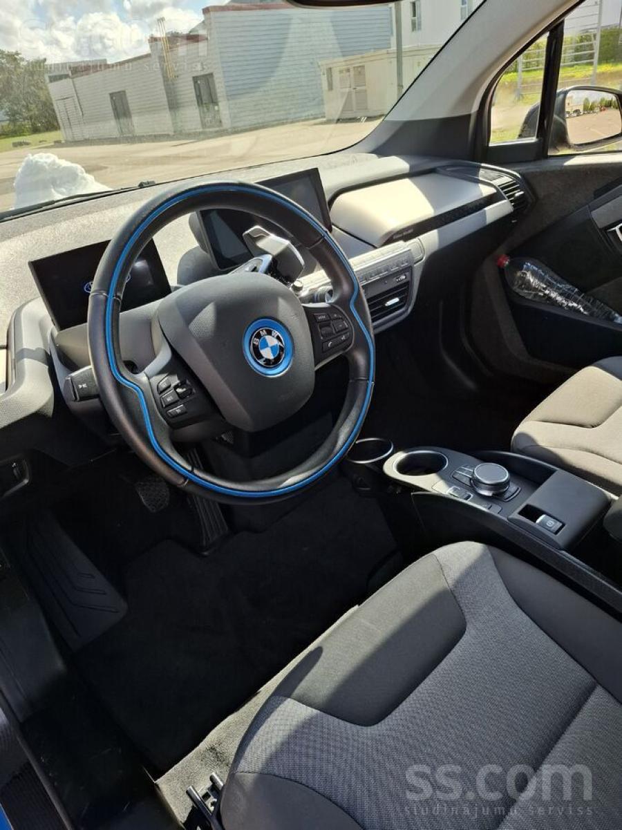 Melns BMW I3 2021 Rīga, ar dzinēja tilpumu 0.00 L un nobraukumu 22 tūkst. km par 19500 €, foto 13 vietnē AUTOMOTO.COM.LV