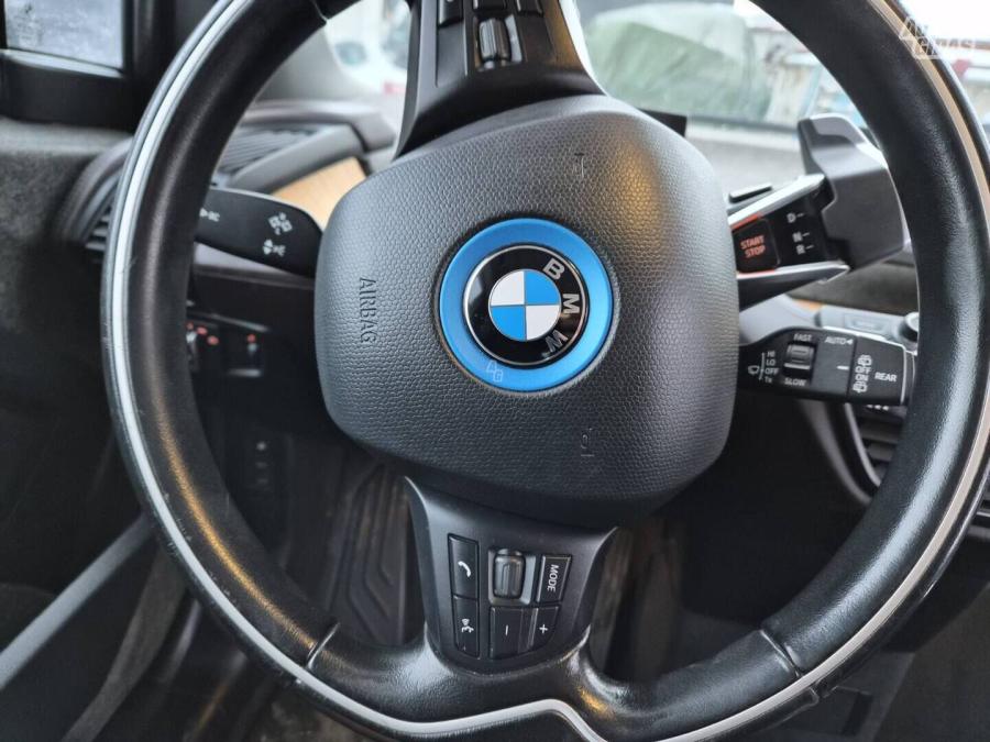 Blue BMW I3 2014 in Vilnius, with an engine capacity of 0.70 L and mileage of 140 thousand km for 7500 €, photo 12 on AUTOMOTO.COM.LV